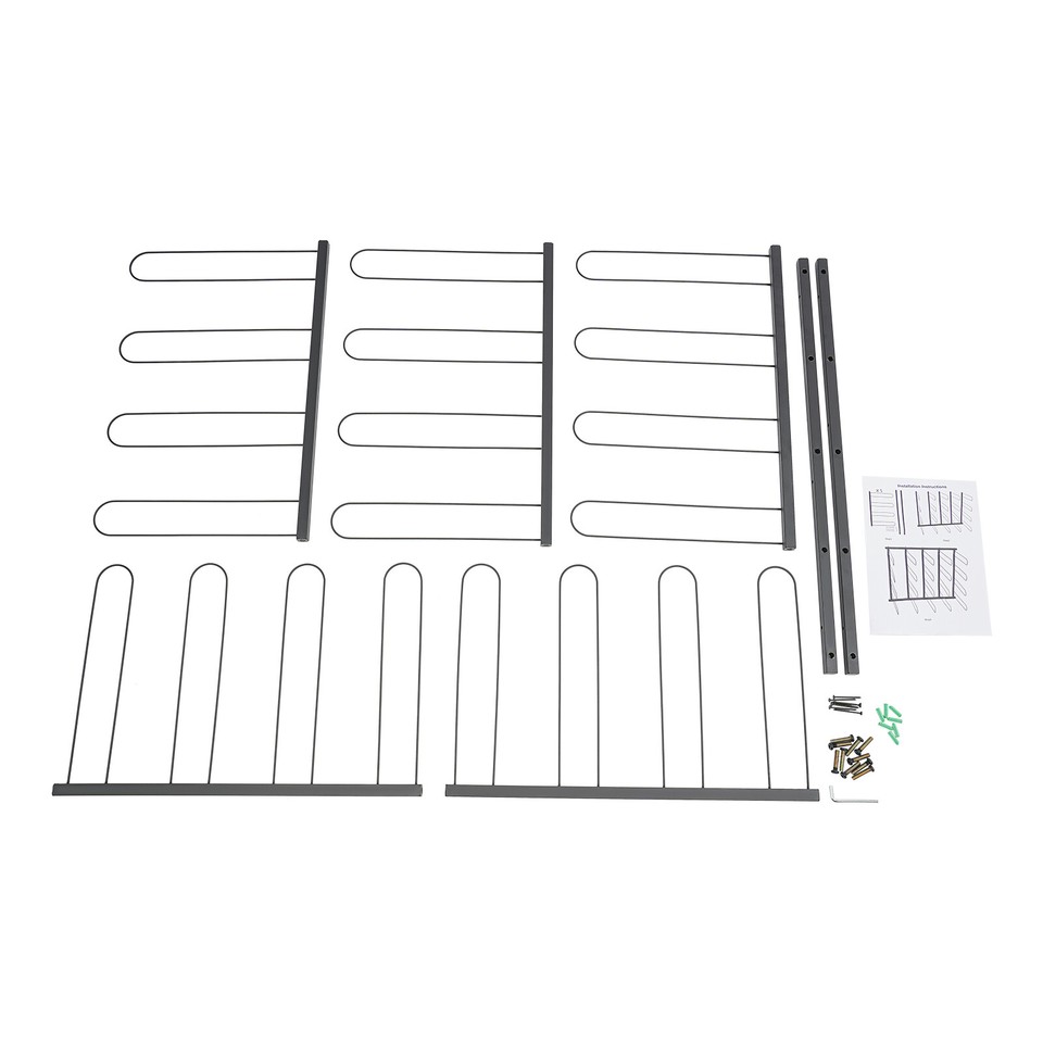 Wall Mount Blueprint Storage Rack Map Poster Paper Holder with 20 Roll ...