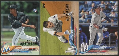 2018 Topps Factory Set All-Star Game #501-699 Singles - Pick - Complete ...