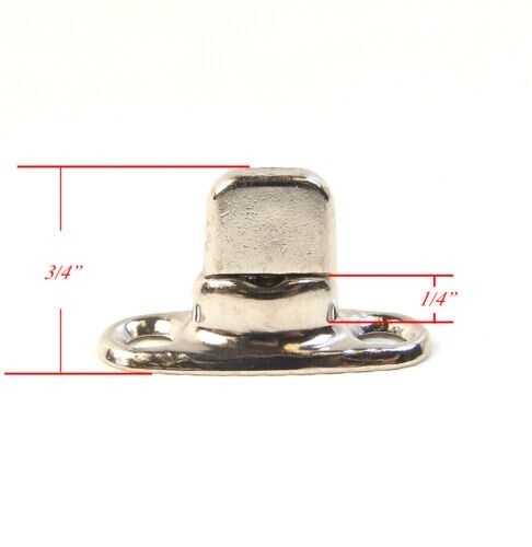 Turn Button, Twist Lock Fastener w/ Eyelet & Heavy Duty Clinch Plate 10 ...