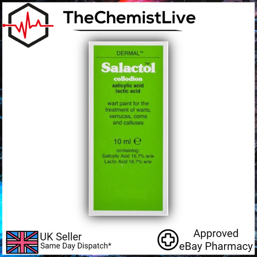 Salactol Paint - 10ml for warts, verrucas, corns and calluses | eBay UK