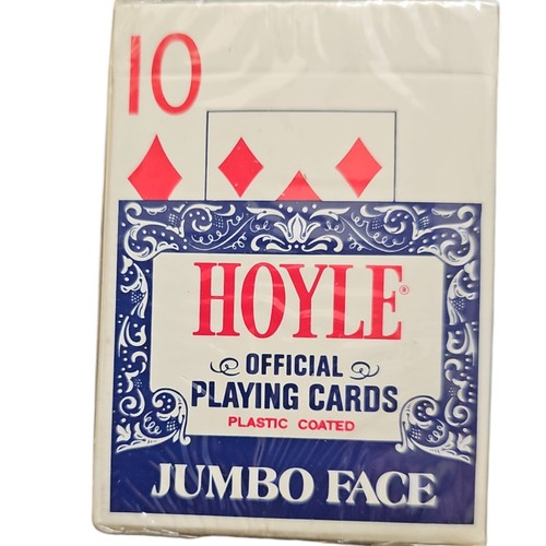Hoyle Jumbo Single Deck Playing Cards Vintage Sealed Made In USA | eBay