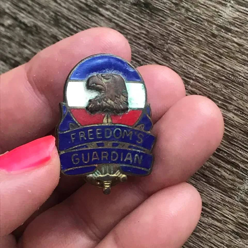 FORSCOM Crest Pin Freedoms Guardian Army Forces CMD DUI L22 US Unit ...