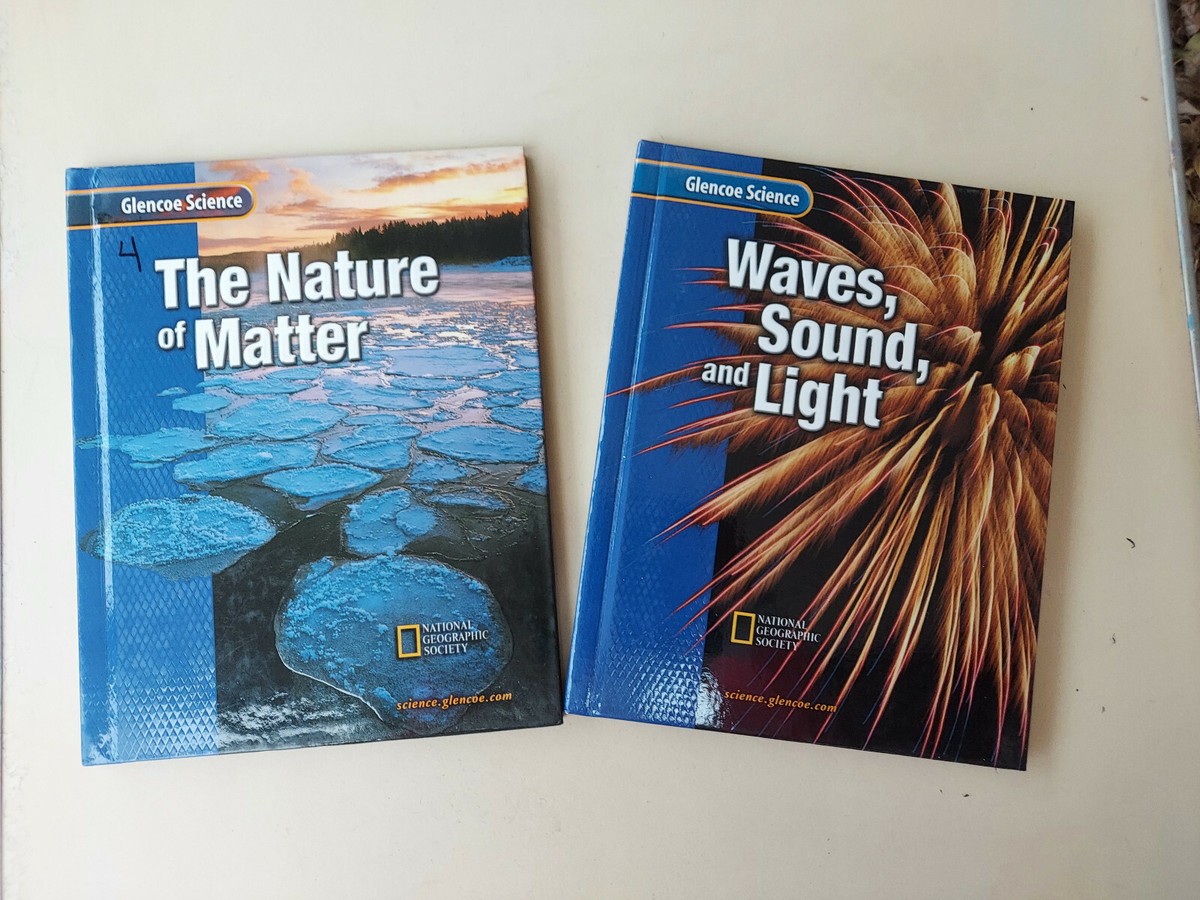 Glencoe Textbook Front And Back