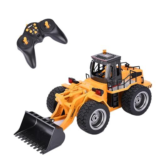 6 Channel Full Functional Front Loader RC Remote Control Construction ...