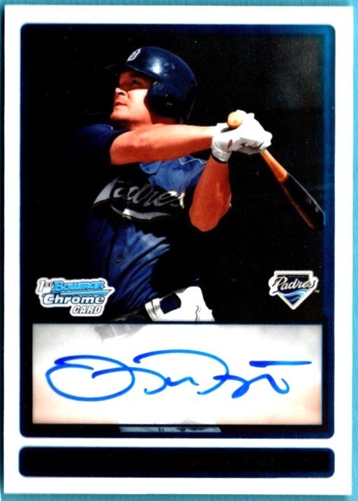2009 Bowman Chrome Autograph Auto LOGAN FORSYTHE Card # BCP-114A | eBay