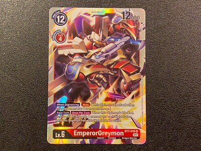 EmperorGreymon - BT7-016 - Near Mint - Digimon TCG | eBay