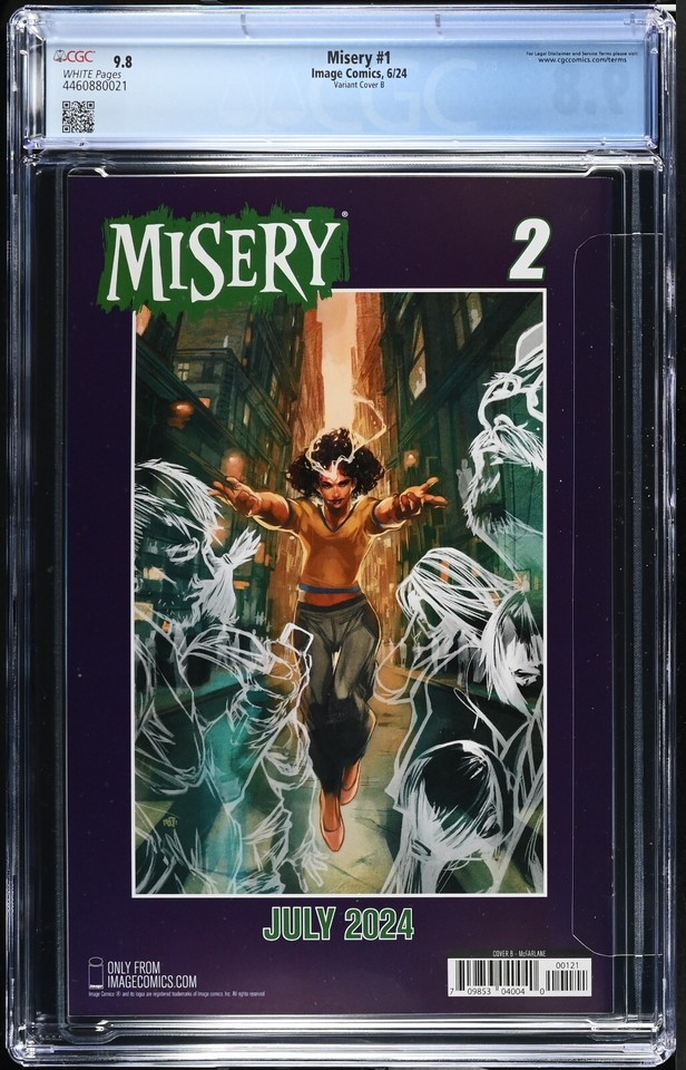 Spawn Misery #1 CGC 9.8 Todd McFarlane Variant Cover Image 2024 | eBay