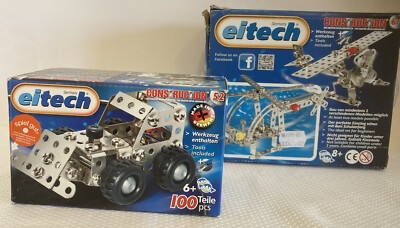 Eitech Sets #52 And #67 German Metal Construction Toy Complete Parts & Ins | eBay