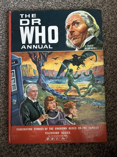 Doctor Who Annual 1966 published 1965 William Hartnell Vintage Annual ...