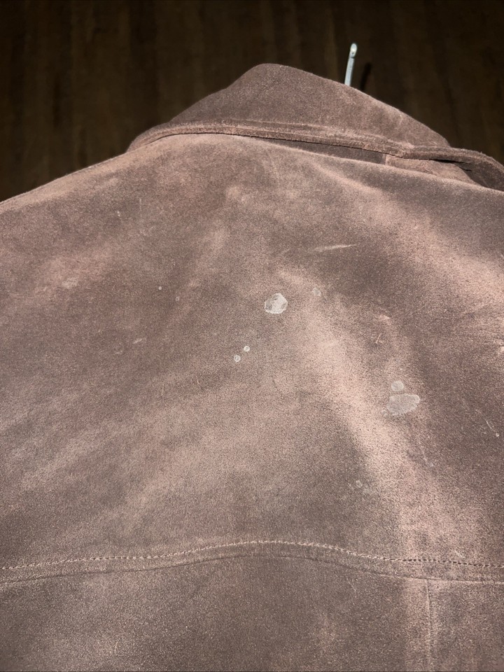 Le Collezioni Structure (Armani) Men's Leather Suede Brown Classico XL ...