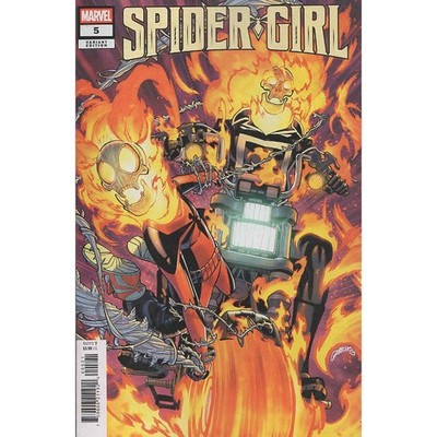 Spider-Girl #5 Javier Garron Spider-Girl Funhouse Mirror Variant Marvel ...