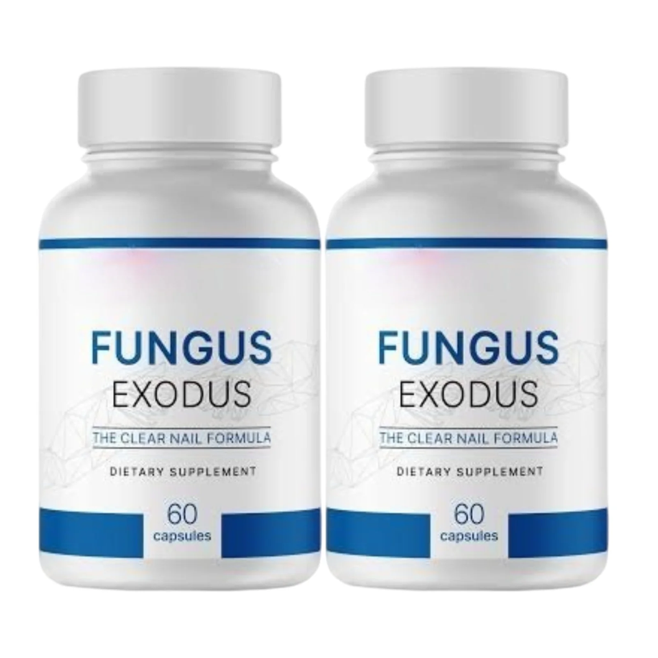2-Pack Fungus Exodus Pills to Combat Toenail Fungus and Nail Health ...