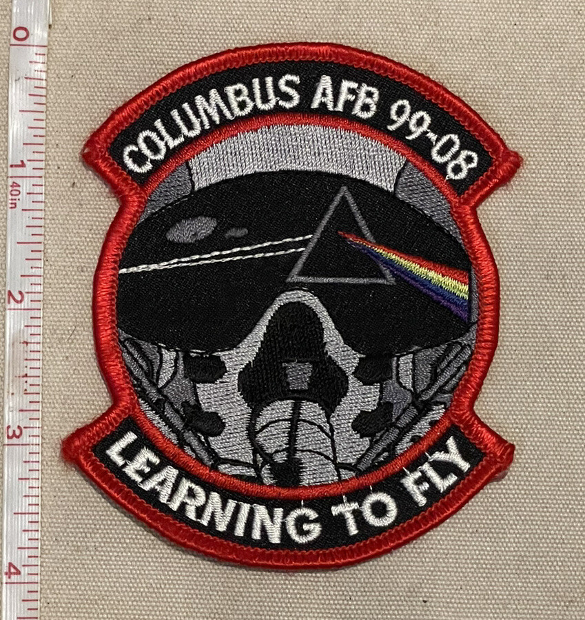 USAF Class 99-08 Squadron Patch Columbus AFB Learning To Fly | eBay