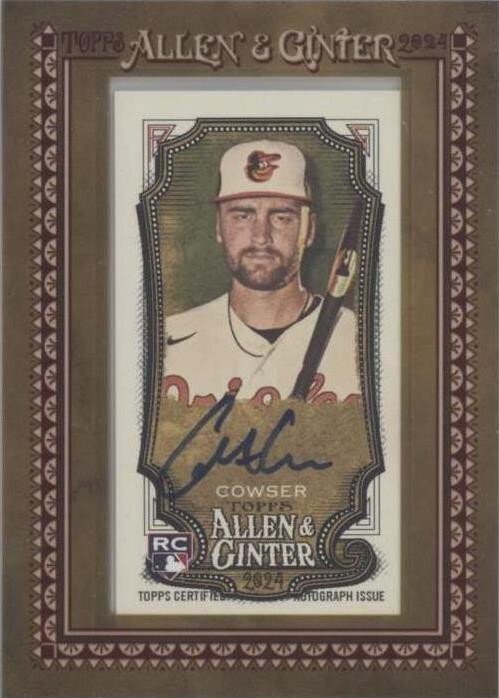 2024 Topps Allen & Ginter - Mini Baseball Autographs Colton Cowser #MA ...