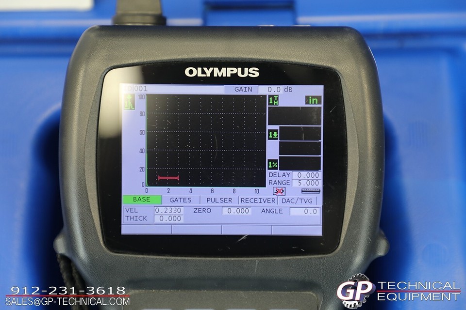 Olympus Epoch LTC Ultrasonic Flaw Detector - GE Waygate Zetec ...