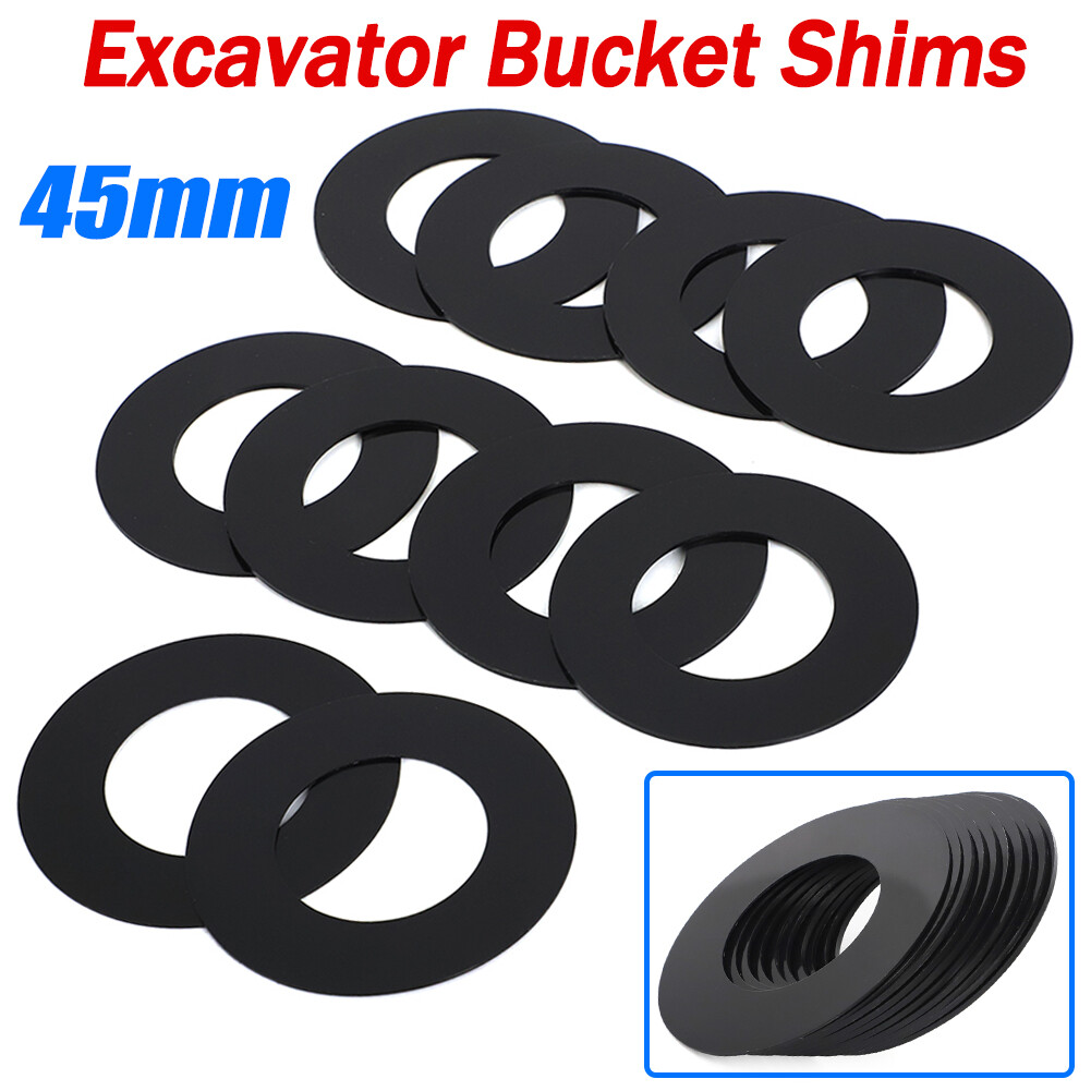 Excavator Bucket Shims for 45mm pins Komatsu Cat Bobcat Kubota Takeuchi ...