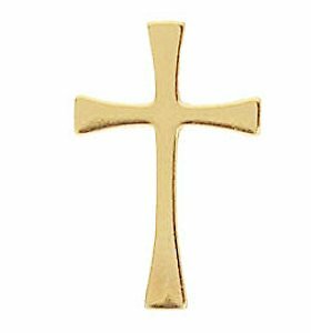 Gold Cross Pin, Cross Lapel Pins, Christian Pins - Set of 3 Cross Pins ...