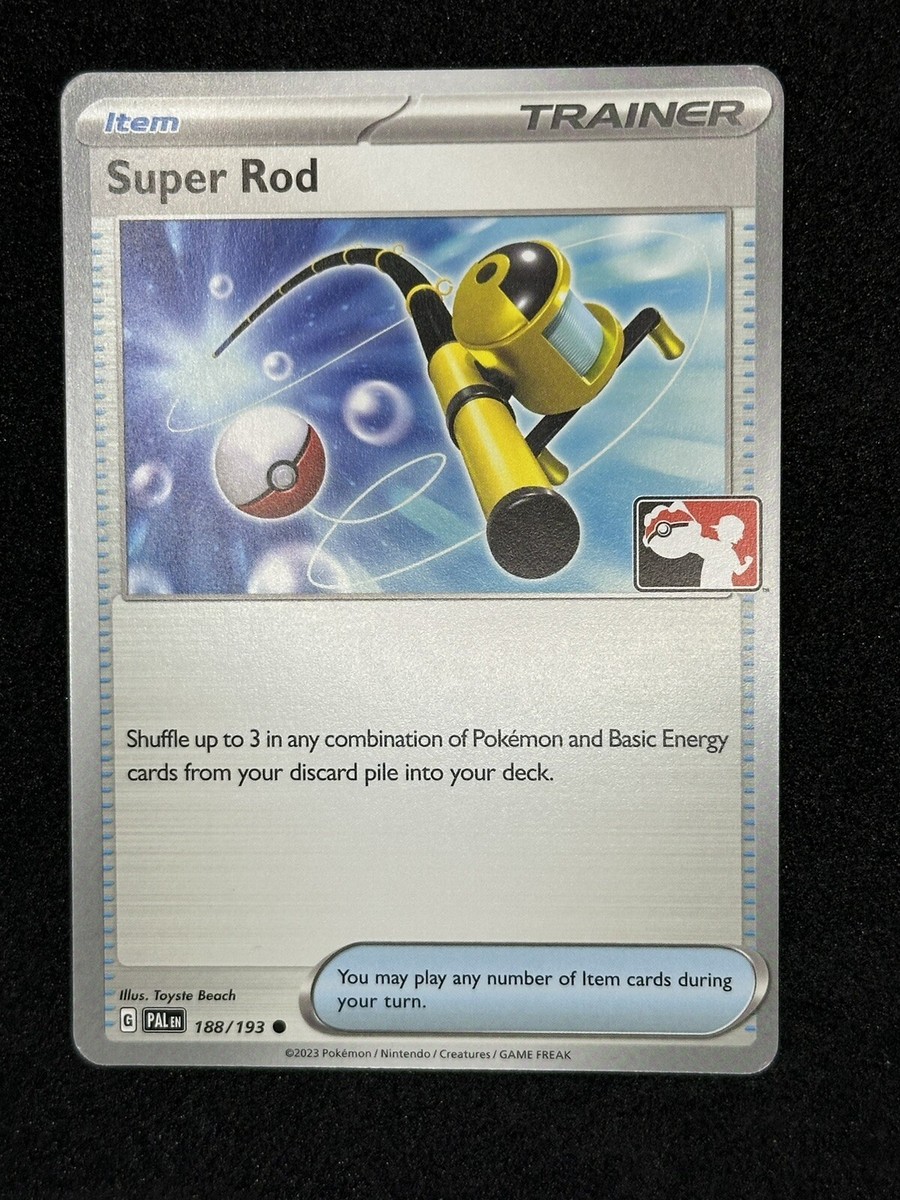Super Rod Pokemon Pokémon TCG 3 New Reverse Foil Promo Cards