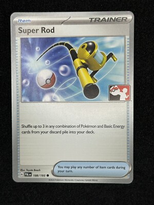 Super Rod Play! Pokemon Prize Pack Series 4 5 Non-Holo Stamped Promo ...