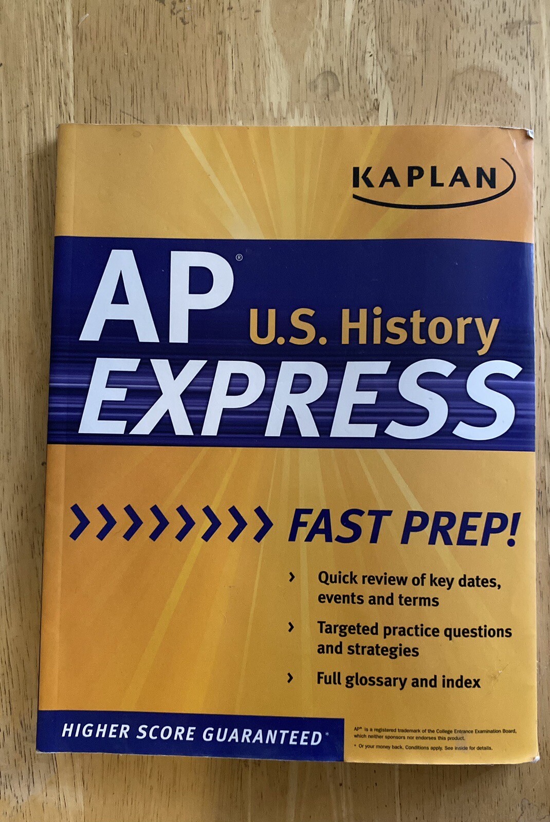 Kaplan Test Prep Ser.: Kaplan AP U. S. History Express by Kaplan Higher ...