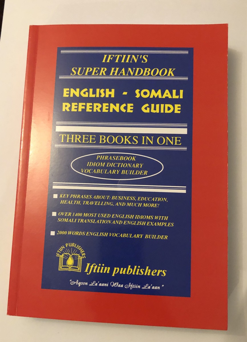 Somali Words Vocabulary