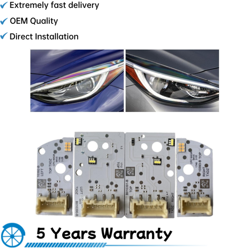 New For 2017 Infiniti QX30 Q30 Halogen LED Headlight DRL Turn Signal ...