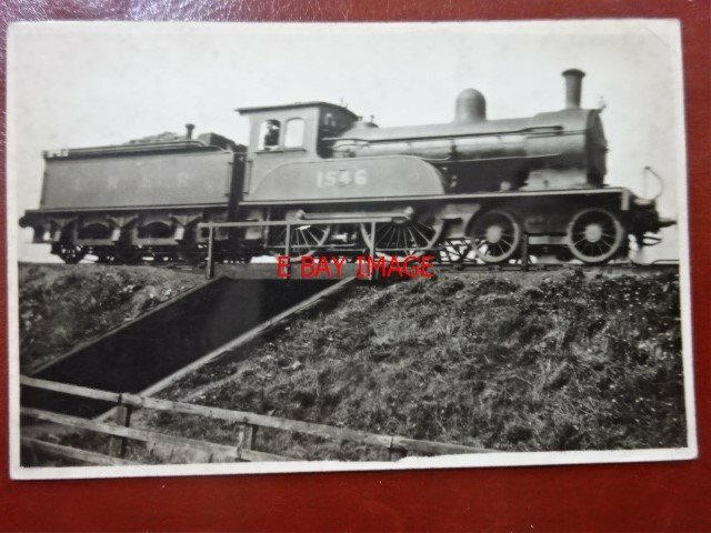 POSTCARD RP LNER EX NER CLASS D17 LOCO NO 1546 | eBay