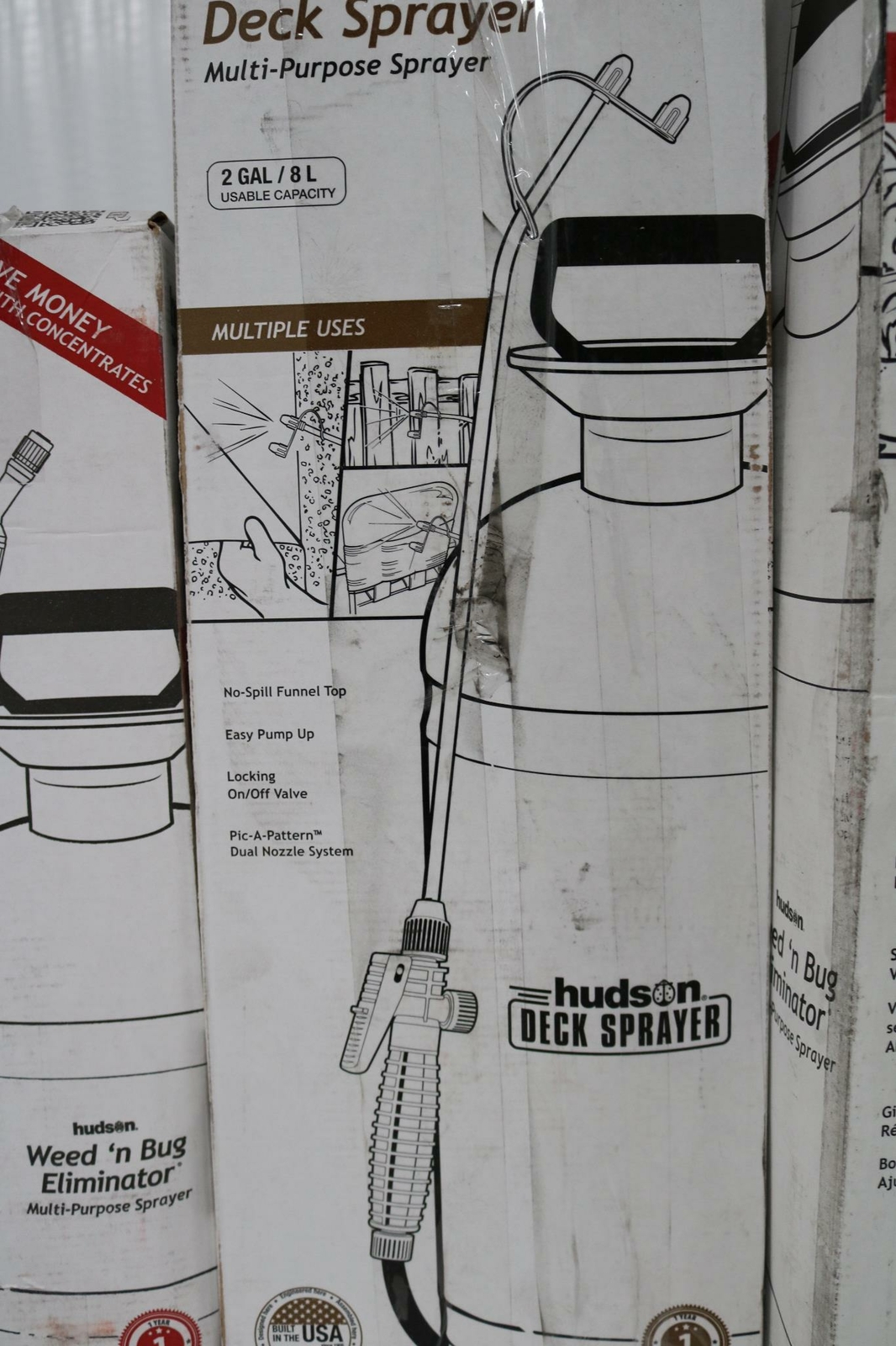 3x Lot Hudson Sprayer 1 Gal, 2 Gal, 3 Gal Weed 'n Bug Eliminator, Deck ...