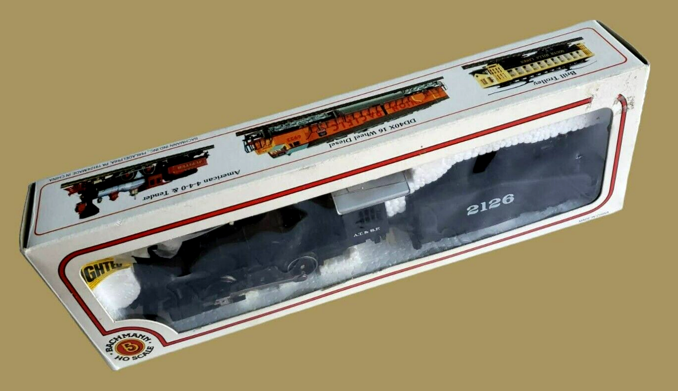 Vintage Bachman 5 HO Scale USRA 0-6-0 & Slope Tender Steam Locomotive A ...