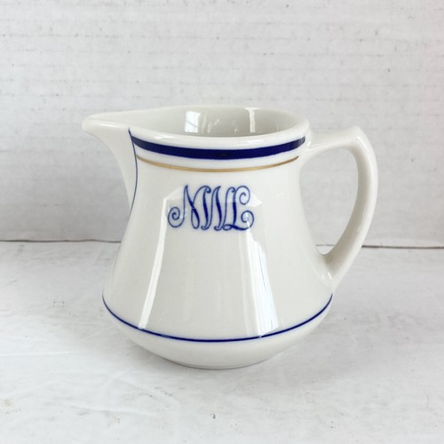 Vintage Pitcher NWL Restaurant Ware Railway Railroad Ware Ceramic ...