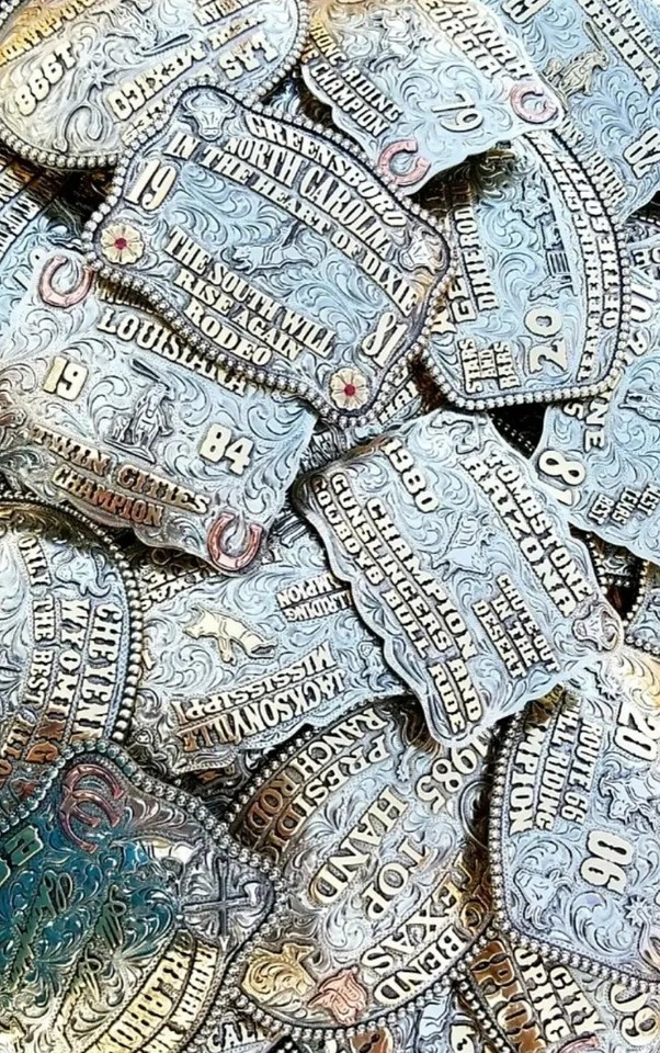 WASHINGTON PRO BULL RIDING CHAMPIONSHIP TROPHY BUCKLE☆SPOKANE☆2015☆RARE ...