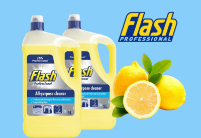 Flash Multi Surface and Floor Cleaner Lemon 5 Litre | eBay UK