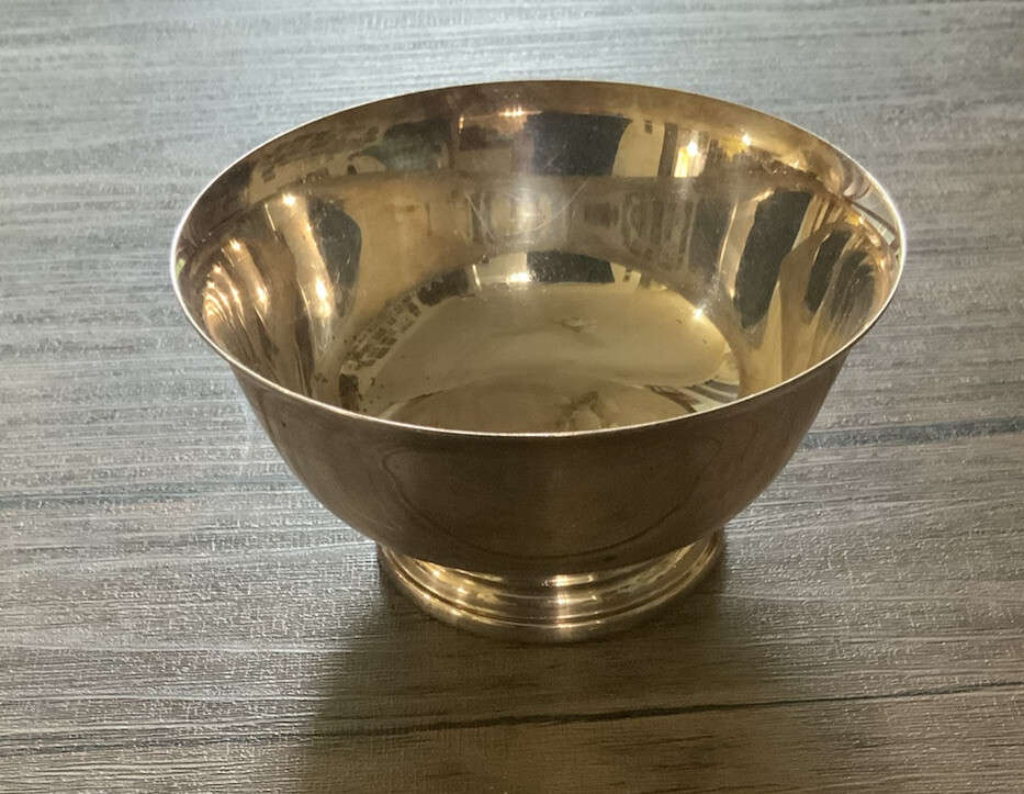 Vintage Gorham Silver EP YC 795 Pedestal Silver Plate 4.5in Bowl | eBay