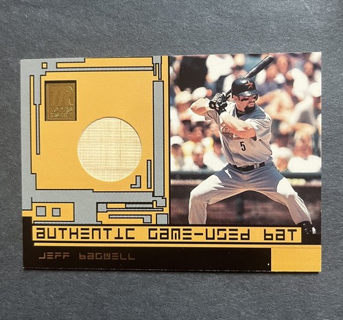 2002 Topps Reserve Bats Jeff Bagwell #TRB-JB HOF Game Used Bat Relic | eBay