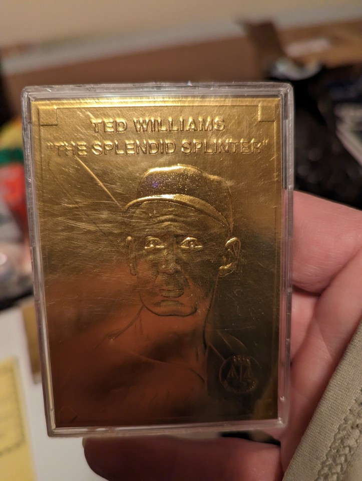 Gold performance Mint Baseball Card set | eBay