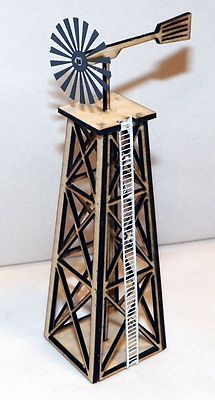 HO Scale Old West Windmill Kit | eBay