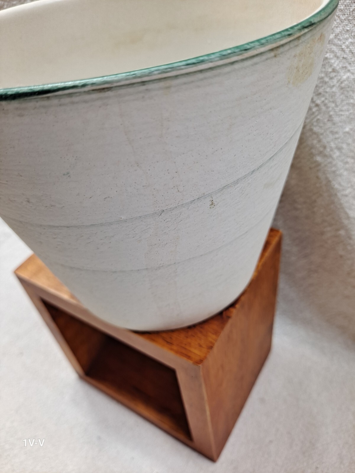 Ceramic Flower Pot Planter Vase Made In Germany 6” X 5” Pottery Hand ...