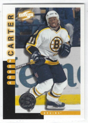 1997-98 Score Team Collection Boston Bruins Anson Carter | eBay