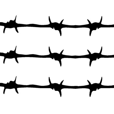 Barbed Wire Sticker Decal, Cut Vinyl Graphic,laptop, Mobile trikes cars ...