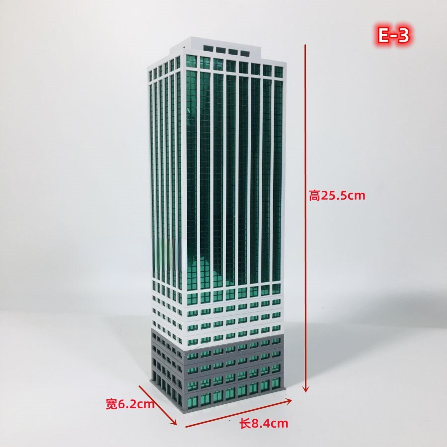 1:300 Diorama Building Model High-rise Skyscraper Scene Architectural ...