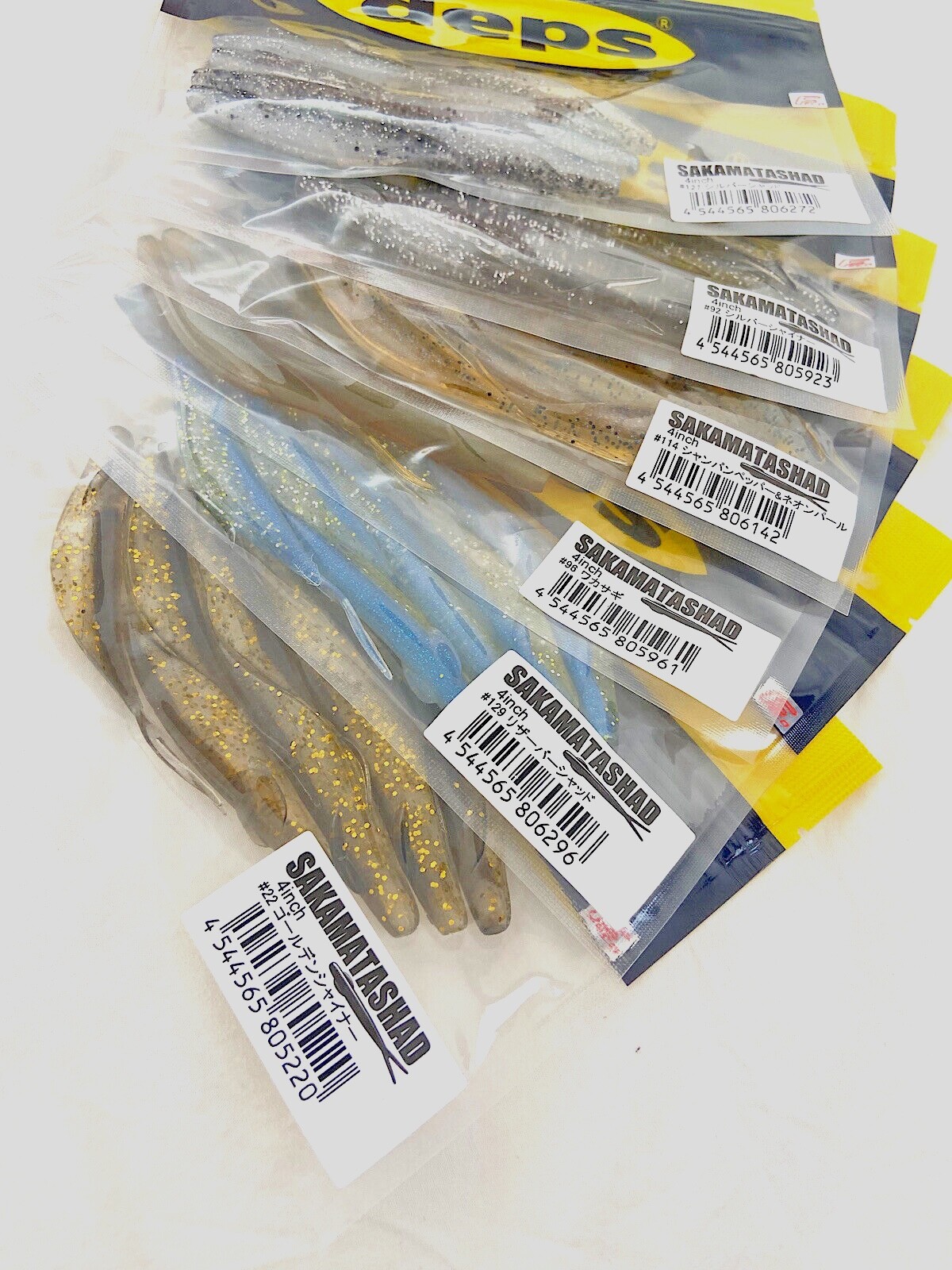 Black Friday Sell deps Sakamata Shad 4inch Soft Plastic Fluke Jerkbait ...