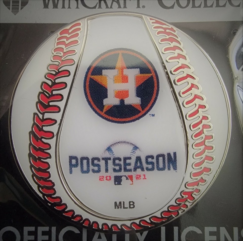 2021 Houston Astros Postseason Baseball Lapel Pin by WinCraft New | eBay