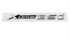 Chrome For BMW XDrive 20d 25d 28d 30d 35d 40d 48d 50d Letters Side ...