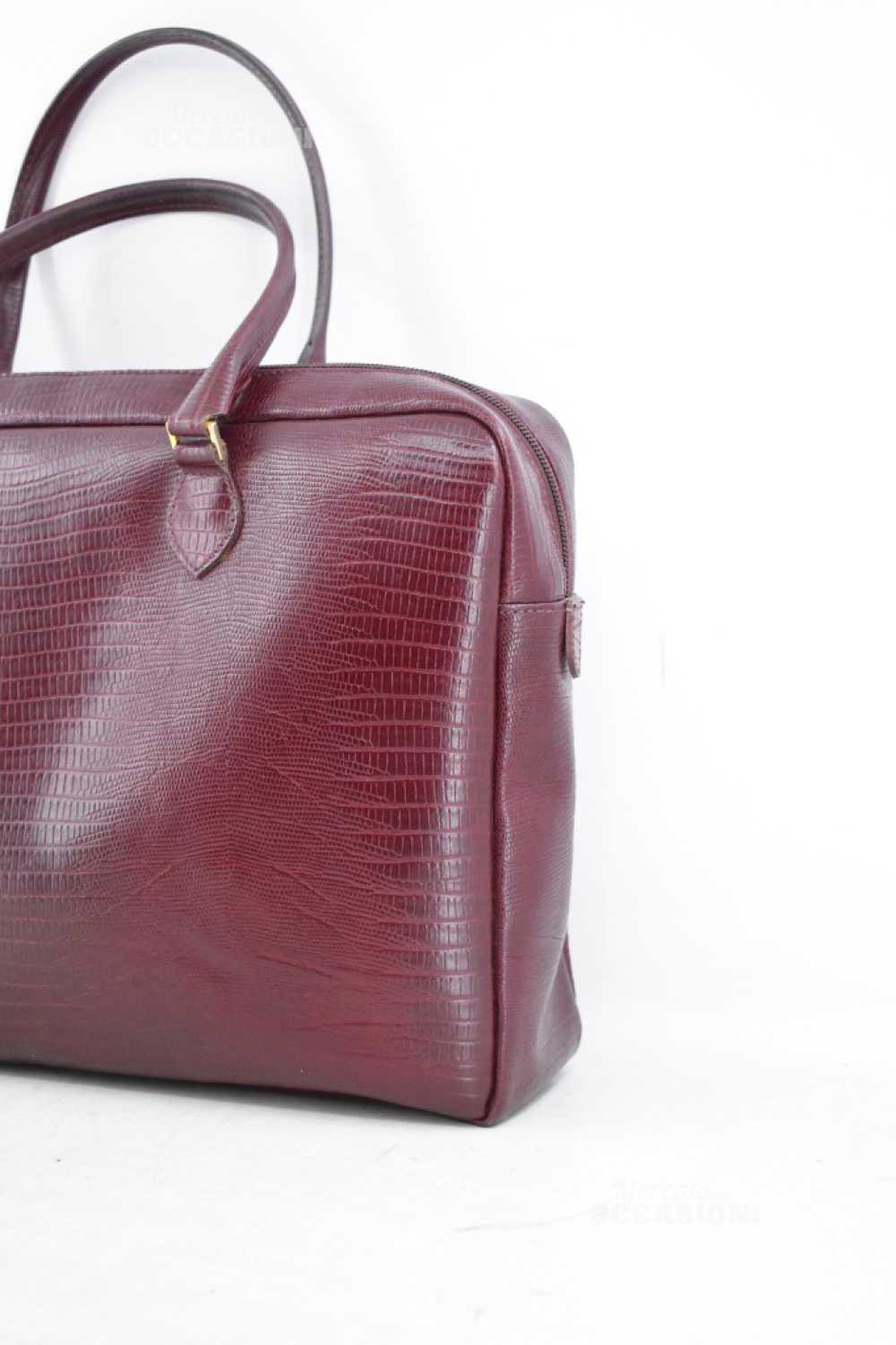 Bag 24 Hours Tosca Blue Genuine Leather Red 38 X 10 X 26 CM | eBay