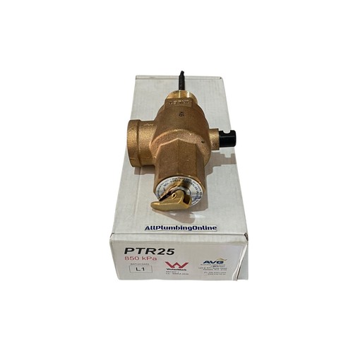 AVG PTR25/850 25mm 1" 850kPa Commercial PTR Pressure Temperature Relief ...