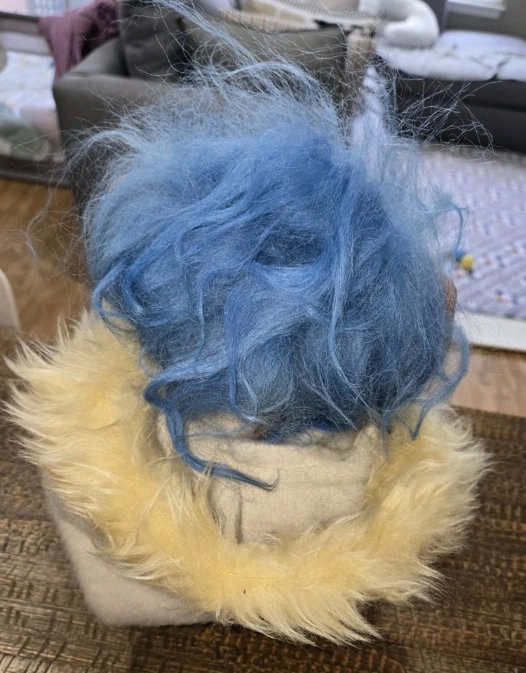 RARE Vintage 1964 Dam Things Troll Doll 12" Original Eskimo Outfit Blue ...