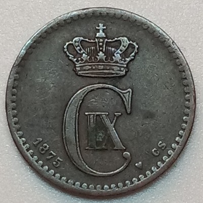 1875-CS Denmark 1 Ore (Lot#1) | eBay