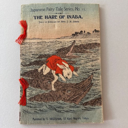 Crepe Book Inaba'S White Rabbit First Edition English Meiji 19 Hasegawa ...