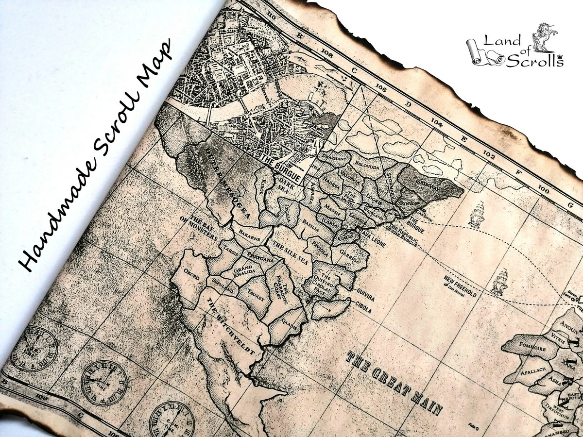 Map Of The World Of Carnival Row Shop | ladorrego.com.ar