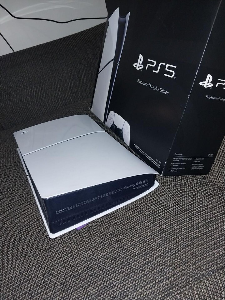 Sony PS5 Slim Digital Edition 1TB Video Game Console - White ...